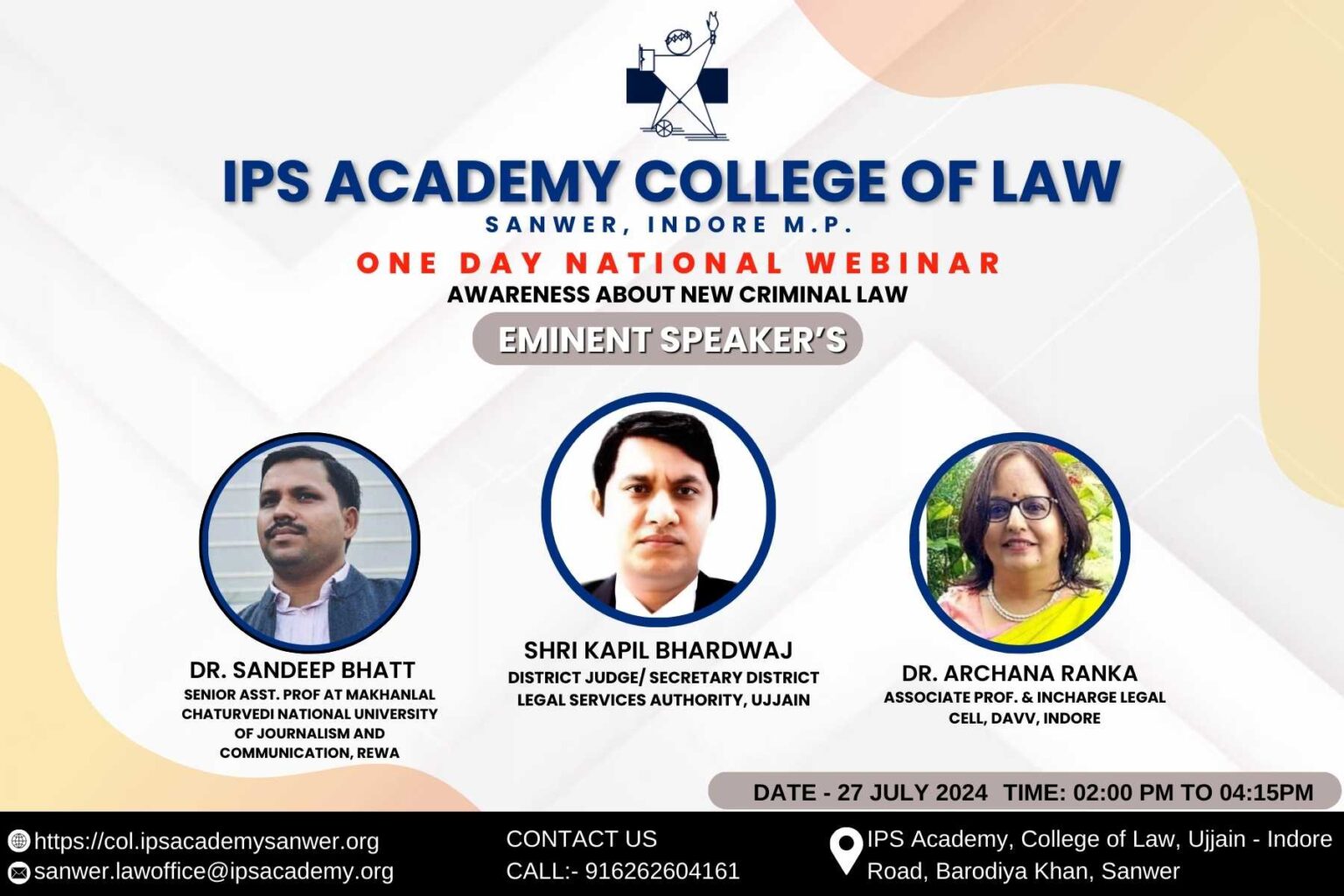 Webinar – Ips Academy Campus-2 sanwer